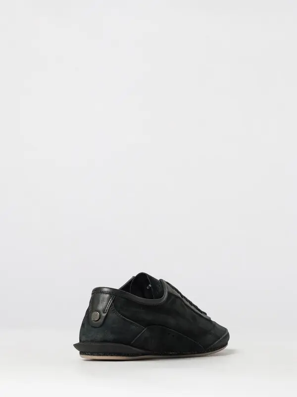 Dolce & Gabbana Lipari Suede Calfskin Sneakers With Printed Logo - Black