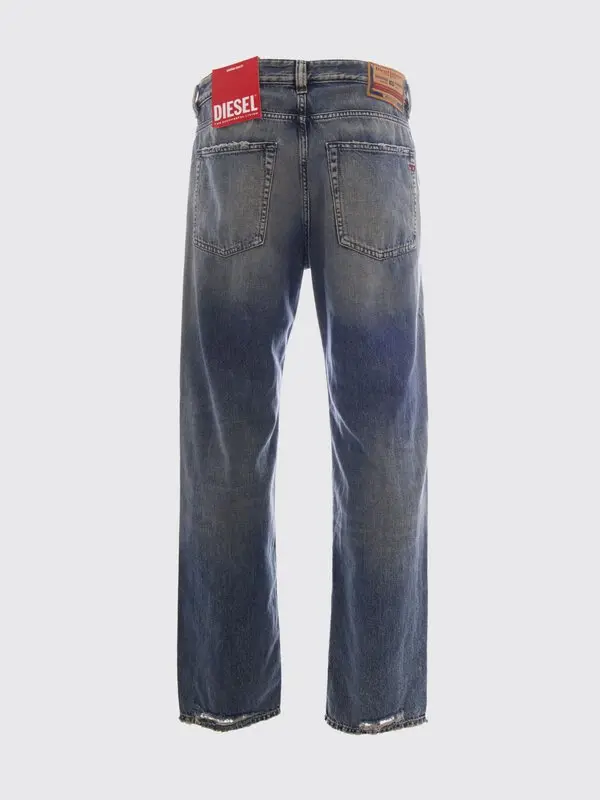 DIESEL® 2024 D-macs Mid-rise Straight-leg Jeans