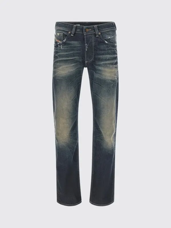 DIESEL® 1985 Larkee Regular Straight Fit Jeans In Stretch Denim