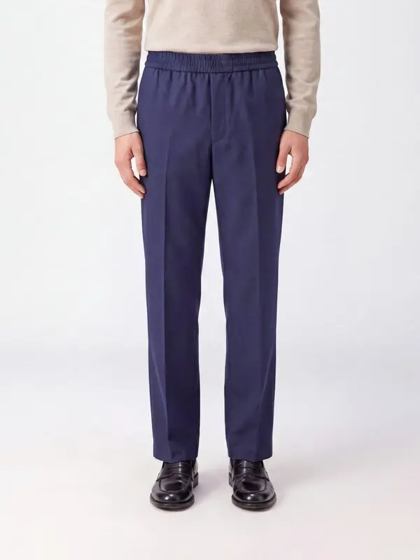 GOLDEN GOOSE Straight-leg Virgin Wool Blend Trousers