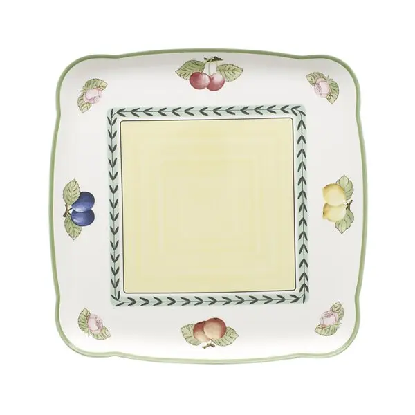 VILLEROY & BOCH French Garden Square Platter - Fleurence