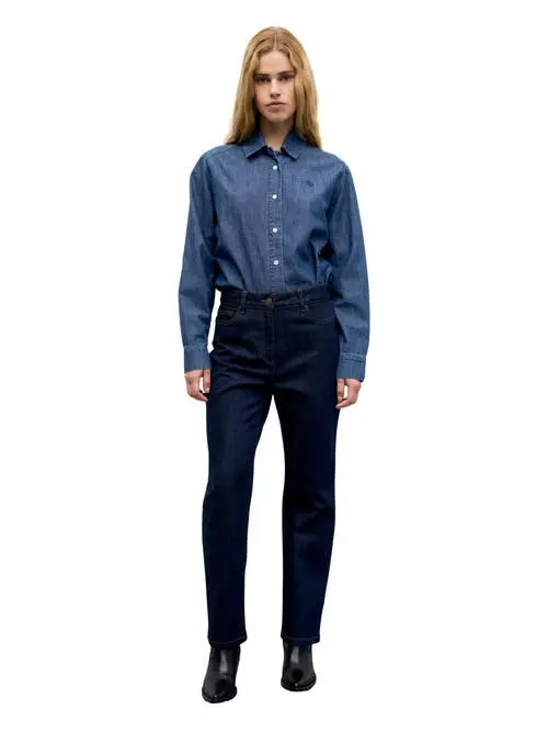 Gerard Darel Iza Mid Rise Straight Cut