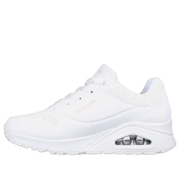 Sketchers Uno Stand On Air Lace-up Sneakers - White