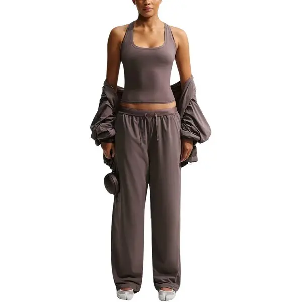 Nike Skims Stretch Nylon Oversized Pants - Resin