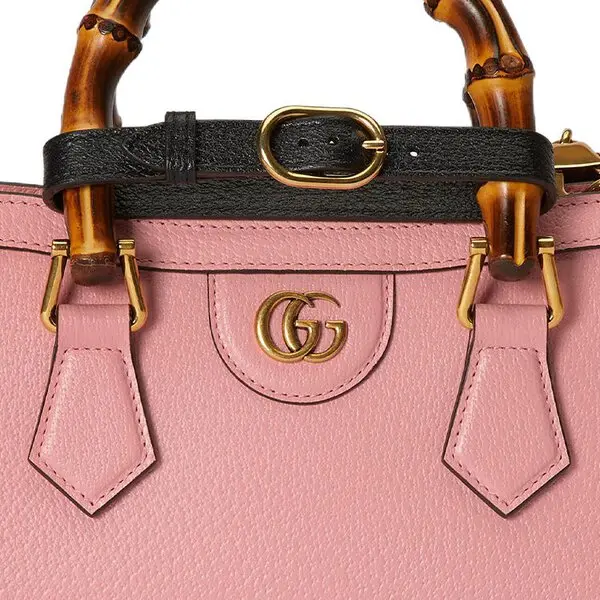Gucci Diana Small Shoulder Bag 'wilde Rose Black