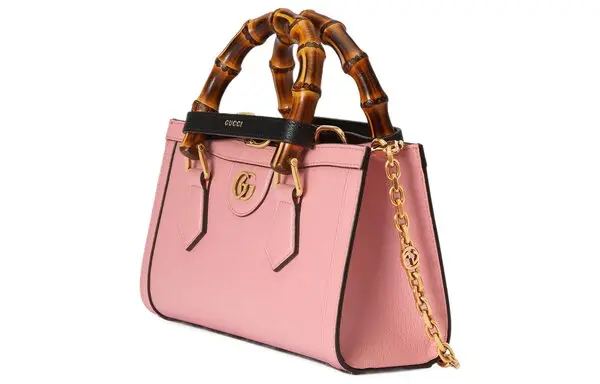 Gucci Diana Small Shoulder Bag 'wilde Rose Black