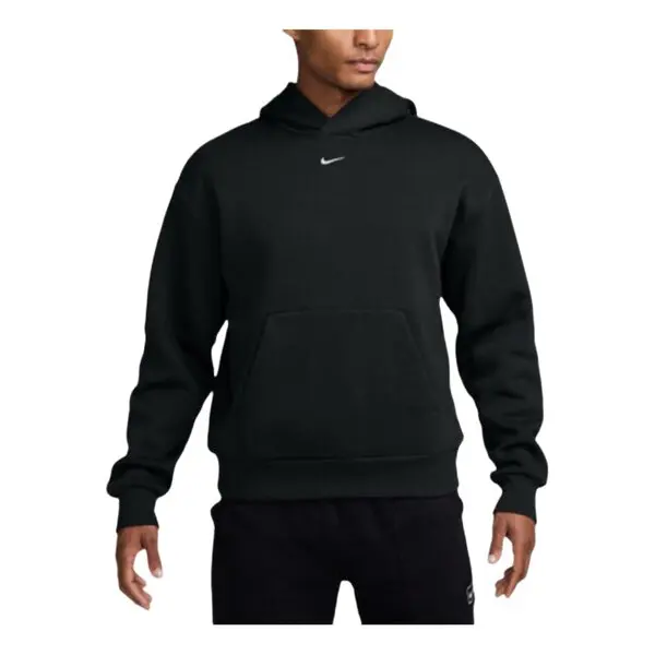 Nike Fleece Pullover Hoodie - Total Black
