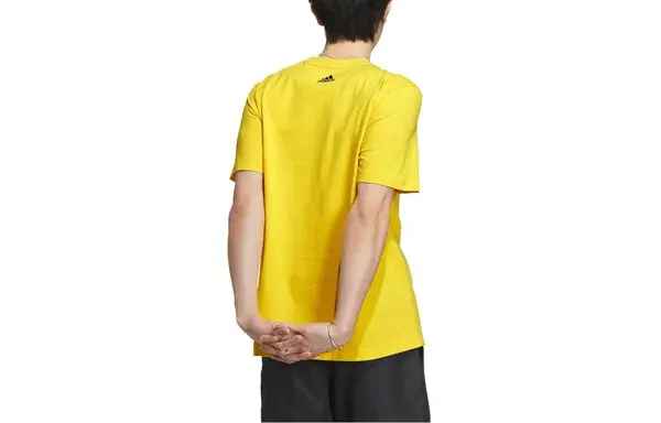 Adidas Graphic Logo T-shirt 'yellow