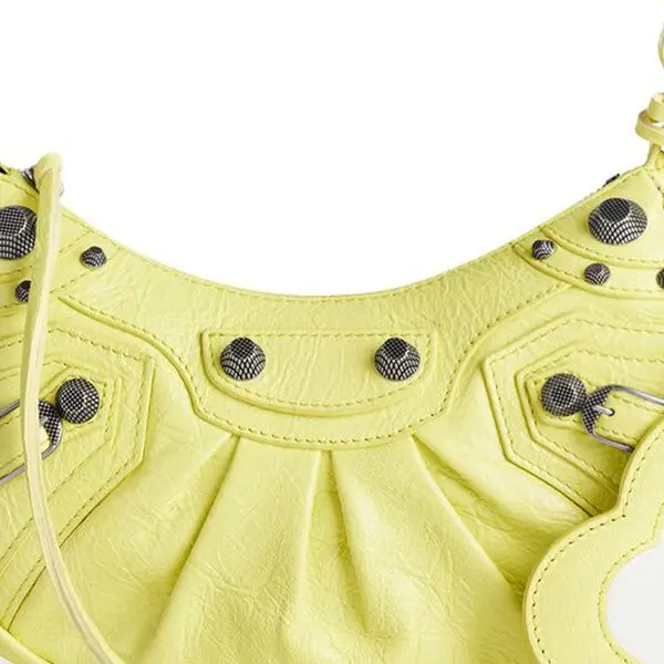 Balenciaga Le Cagole Xs Shoulder Bag - Lime