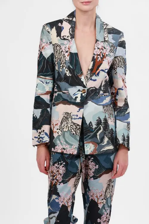 Las Surenas Blazer Snow Leopard