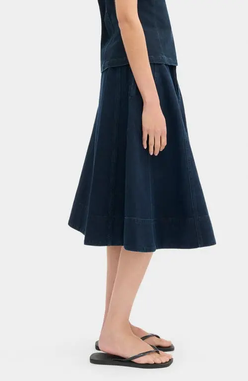 ALIGNE Lana Denim Midi Skirt