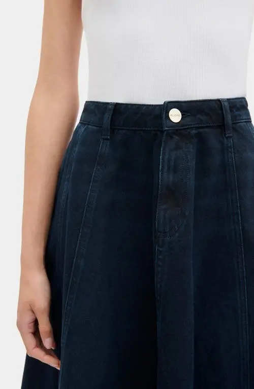 ALIGNE Lana Denim Midi Skirt