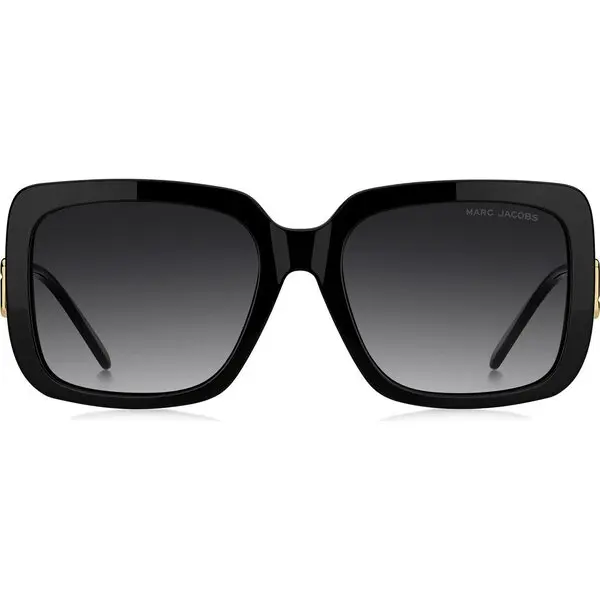 Marc Jacobs 57mm Gradient Square Sunglasses