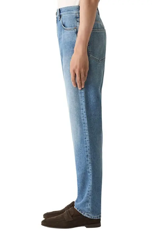 Zegna Cotton Straight Leg Jeans
