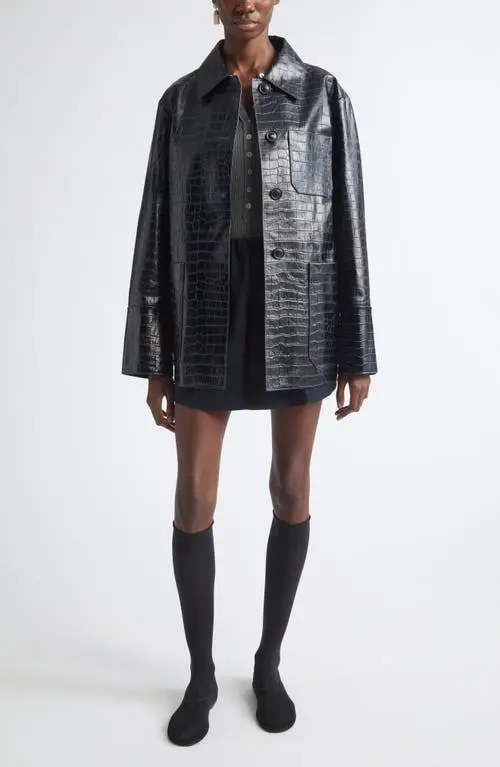NACKIYE Montage Cotton Miniskirt