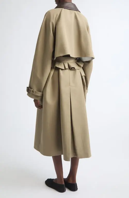NACKIYE Cotton Trench Coat