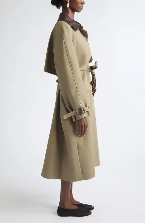 NACKIYE Cotton Trench Coat