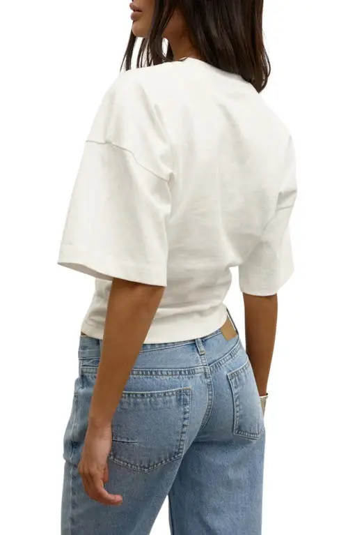 BAYSE Lex Cotton T-shirt - White