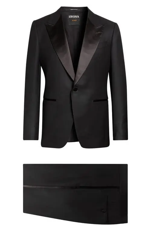 Zegna Wool And Mohair Tuxedo