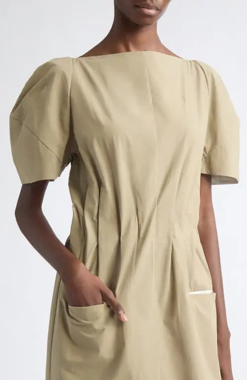 NACKIYE Maddie Cotton Midi Dress
