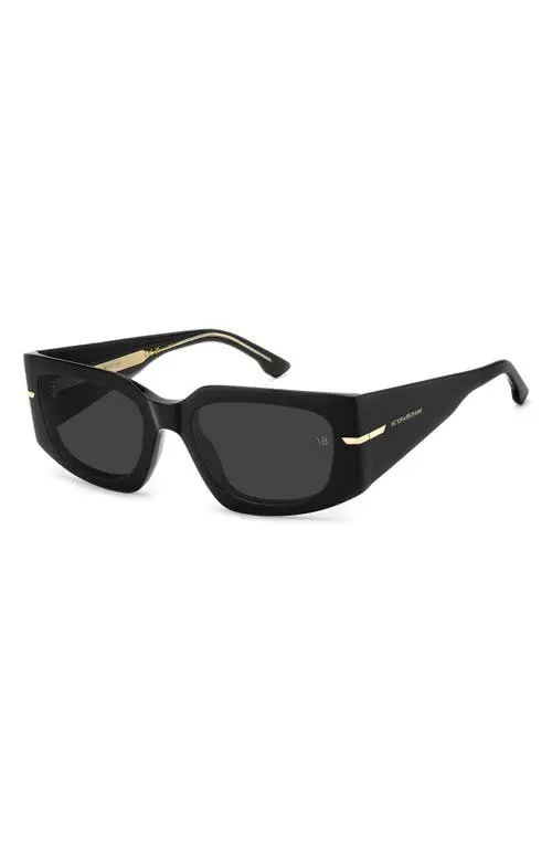 Victoria Beckham Vb 7018/s 53mm Rectangular Sunglasses