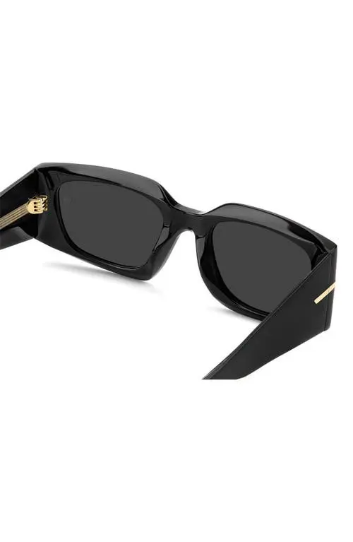 Victoria Beckham Vb 7018/s 53mm Rectangular Sunglasses