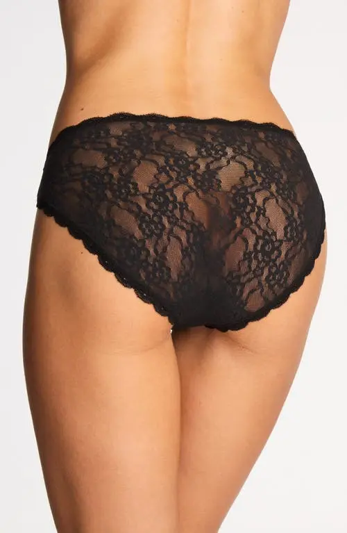 Wacoal Effortlessly Lace High Cut Briefs - Night