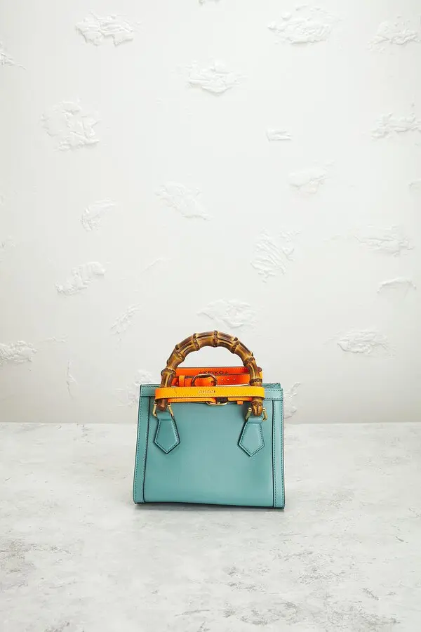 Gucci Mini Diana Tote Bag - Blue