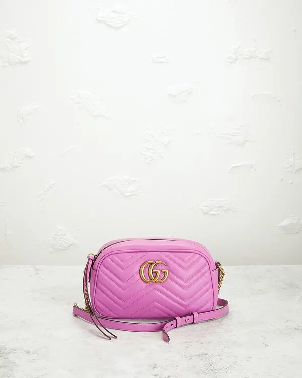 FWRD RENEW Gucci Gg Marmont Shoulder Bag - Candy Mousse