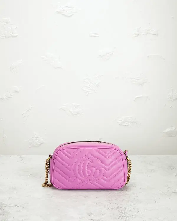 FWRD RENEW Gucci Gg Marmont Shoulder Bag - Candy Mousse