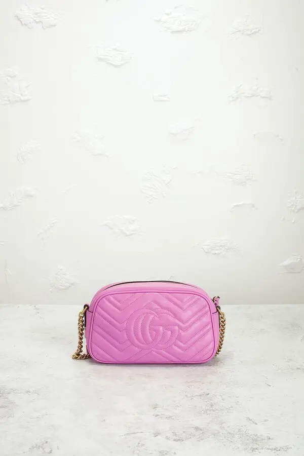 Gucci Gg Marmont Shoulder Bag - Candy Mousse