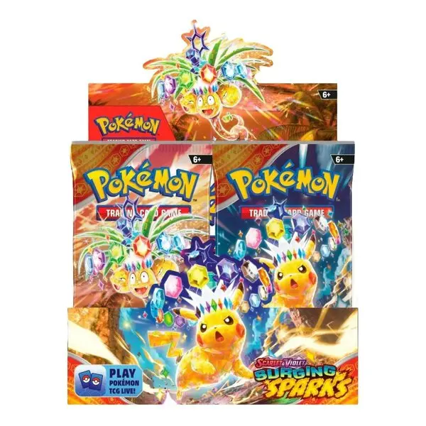 POKEMON Scarlet & Violet: Surging Sparks Booster Box Trading Card Game