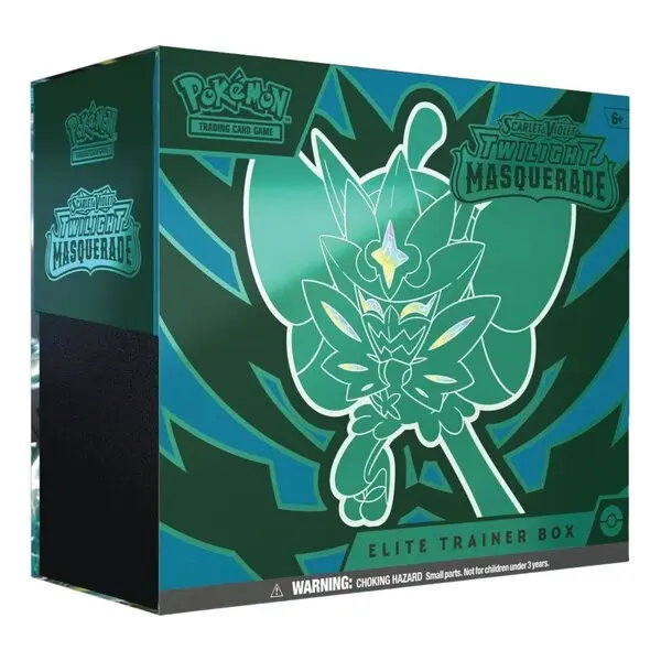 POKEMON Card Eng. 2024 Sv06: Twilight Masquerade Elite Trainer Box - Multi-color