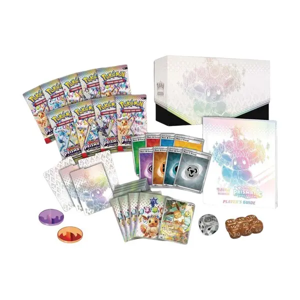 POKEMON Scarlet & Violet Prismatic Evolutions Elite Trainer Box