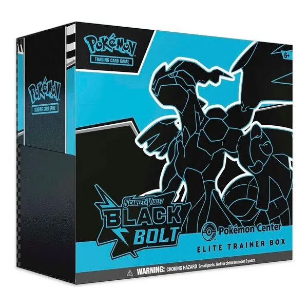 POKEMON Card Eng. 2025 Sv: Black Bolt Center Exclusive Elite Trainer Box