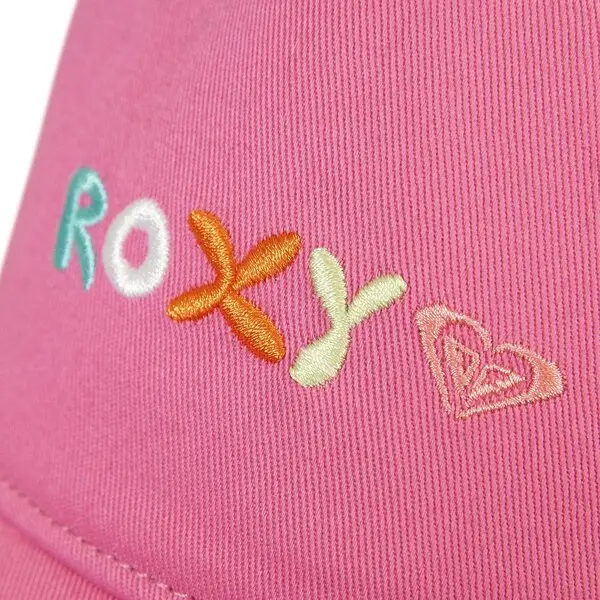 Roxy Embroidered Baseball Cap - Sangria Sunset