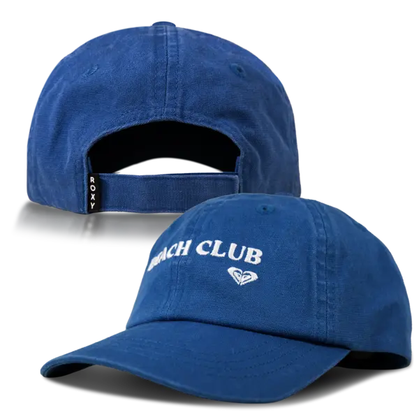 Roxy Embroidered Baseball Cap - Dutch Blue