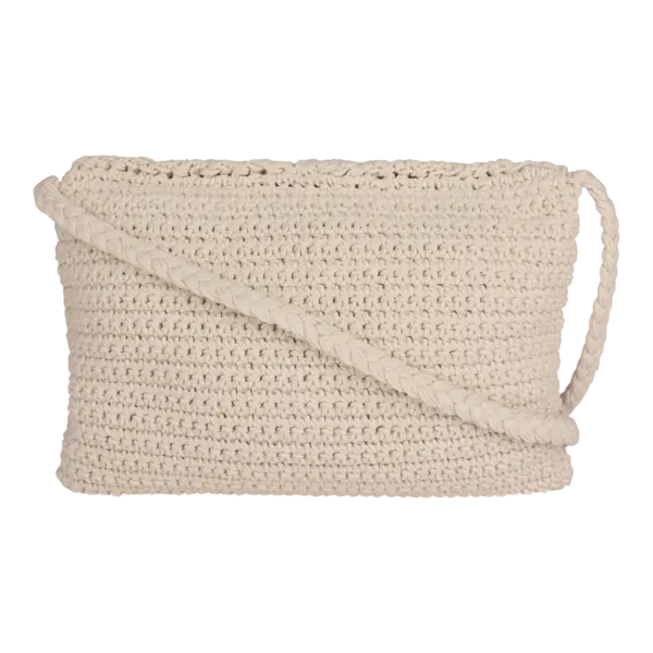 Roxy Chips And Guac Medium Crossbody Bag - Egret