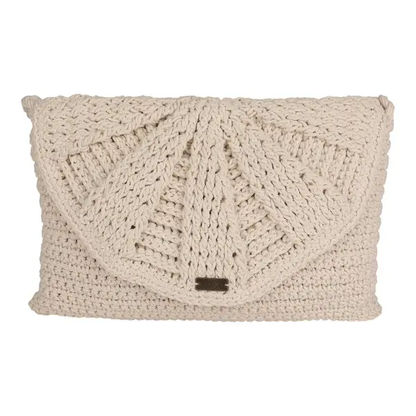 Roxy Chips And Guac Medium Crossbody Bag - Egret