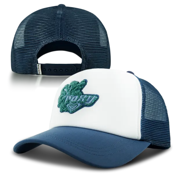 Roxy Island Ride Trucker Hat - Dutch Blue