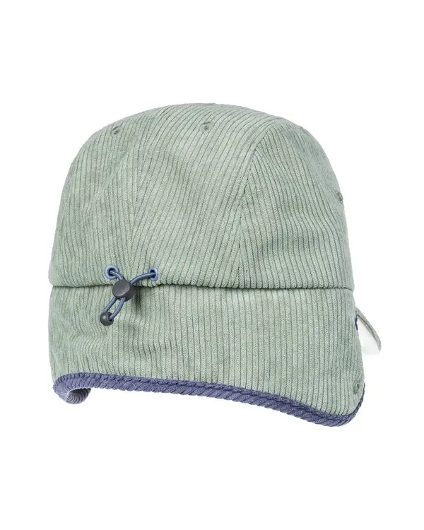 Roxy Chloe Kim Corduroy Cap With Sherpa Ear Flaps