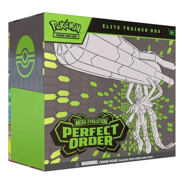 POKEMON Card Eng. 2026 Me03: Perfect Order Elite Trainer Box - Multi-color