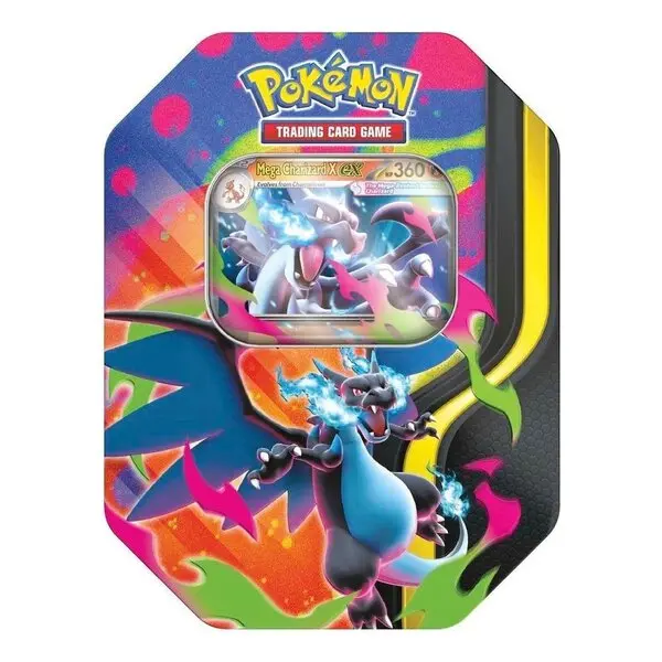 POKEMON Trading Card Game Mega Charizard X Tin - Multi-color