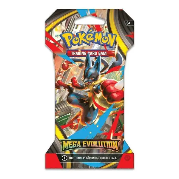 POKEMON Card Eng. 2025 Me01: Mega Evolution Sleeved Booster Pack