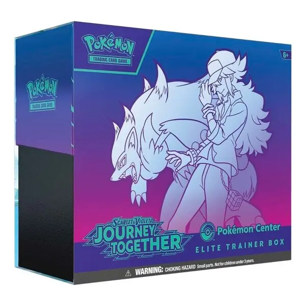 POKEMON Card Eng. 2025 : Journey Together Center Exclusive Elite Trainer Box - Multi-color