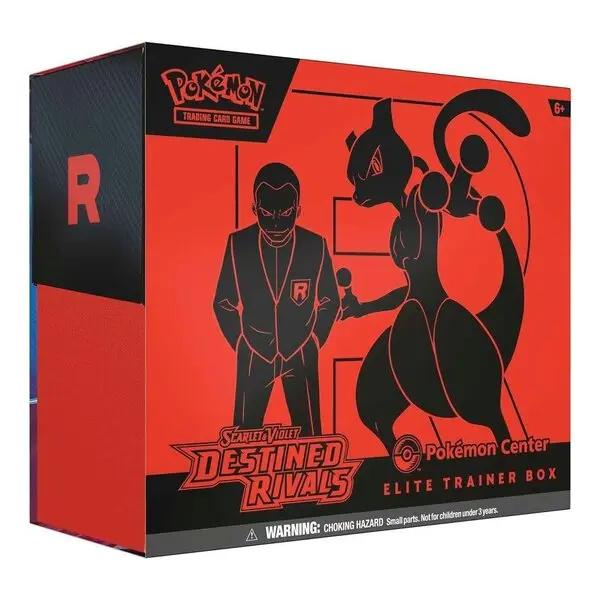 POKEMON Card Eng. 2025: Destined Rivals Center Exclusive Elite Trainer Box - Multi-color