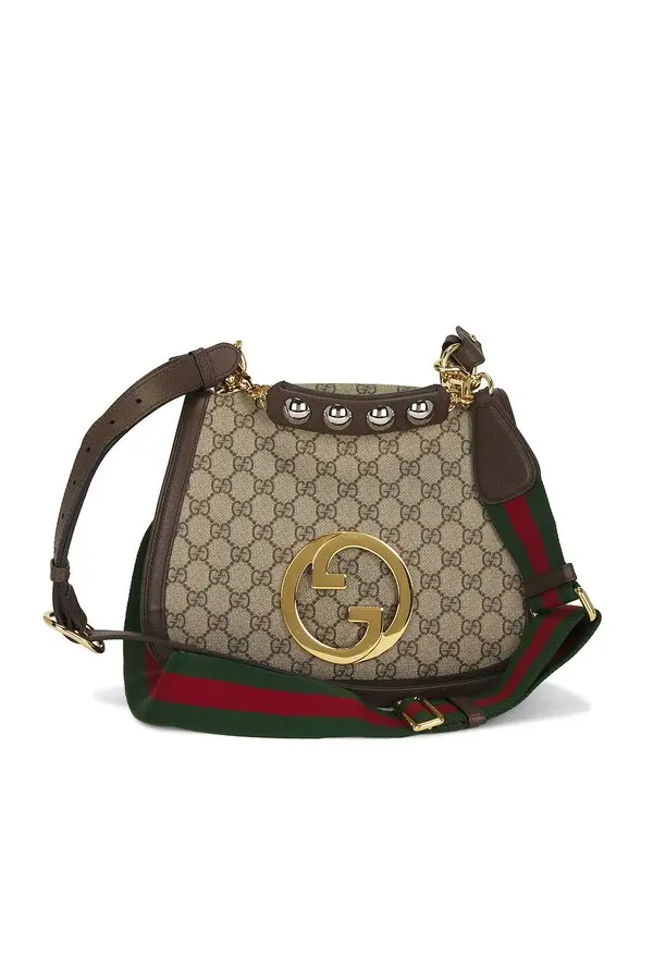 FWRD RENEW Gucci Blondie Nm Shoulder Bag - Brown