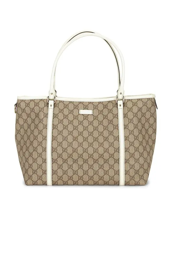 FWRD RENEW Gucci Joy Tote Bag - Brown