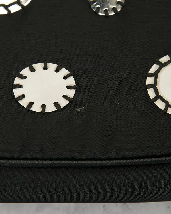 FWRD RENEW Prada Sequin Polka Dot Re-edition 2005 Re-nylon Shoulder Bag