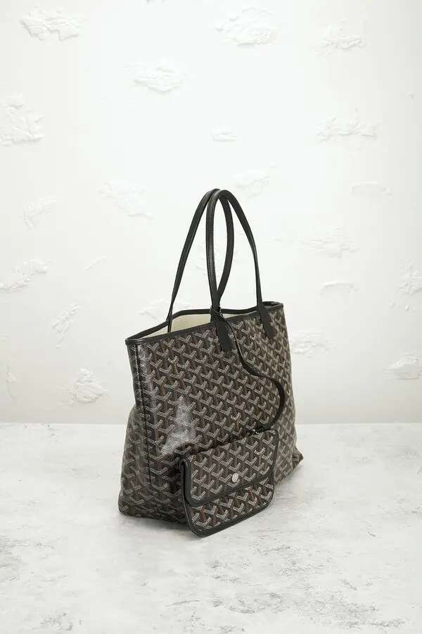 Goyard Saint Louis Pm Tote Bag - Black